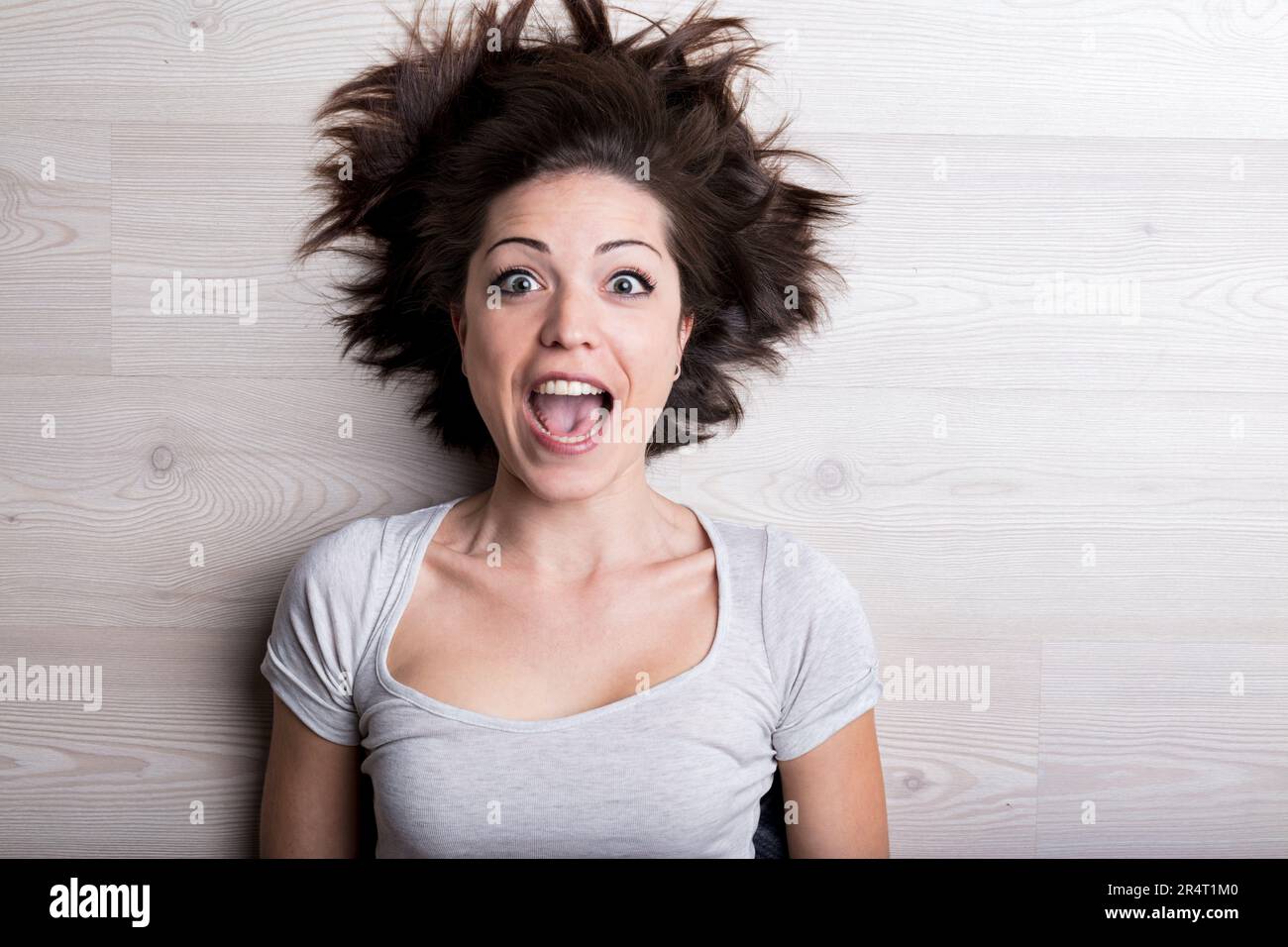 Shocked excited overwhelmed young hi-res stock photography and images ...