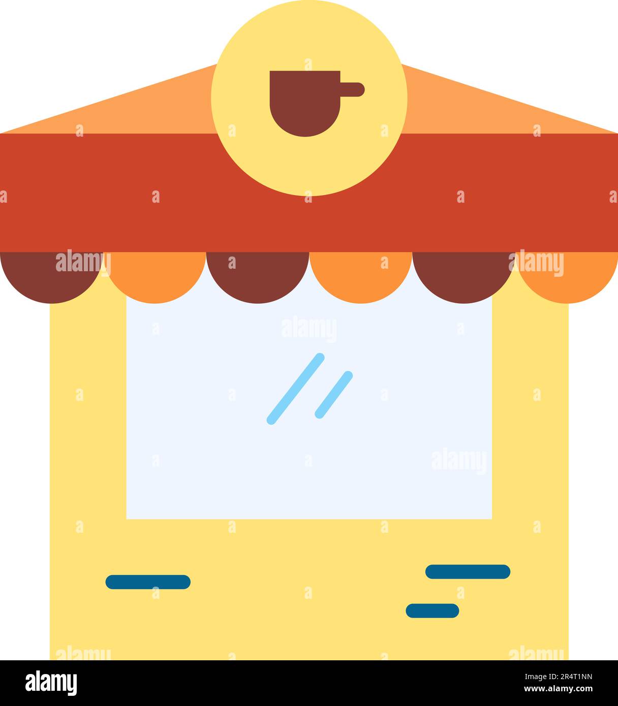 Coffee Shop icon vector image Stock Vector Image & Art - Alamy