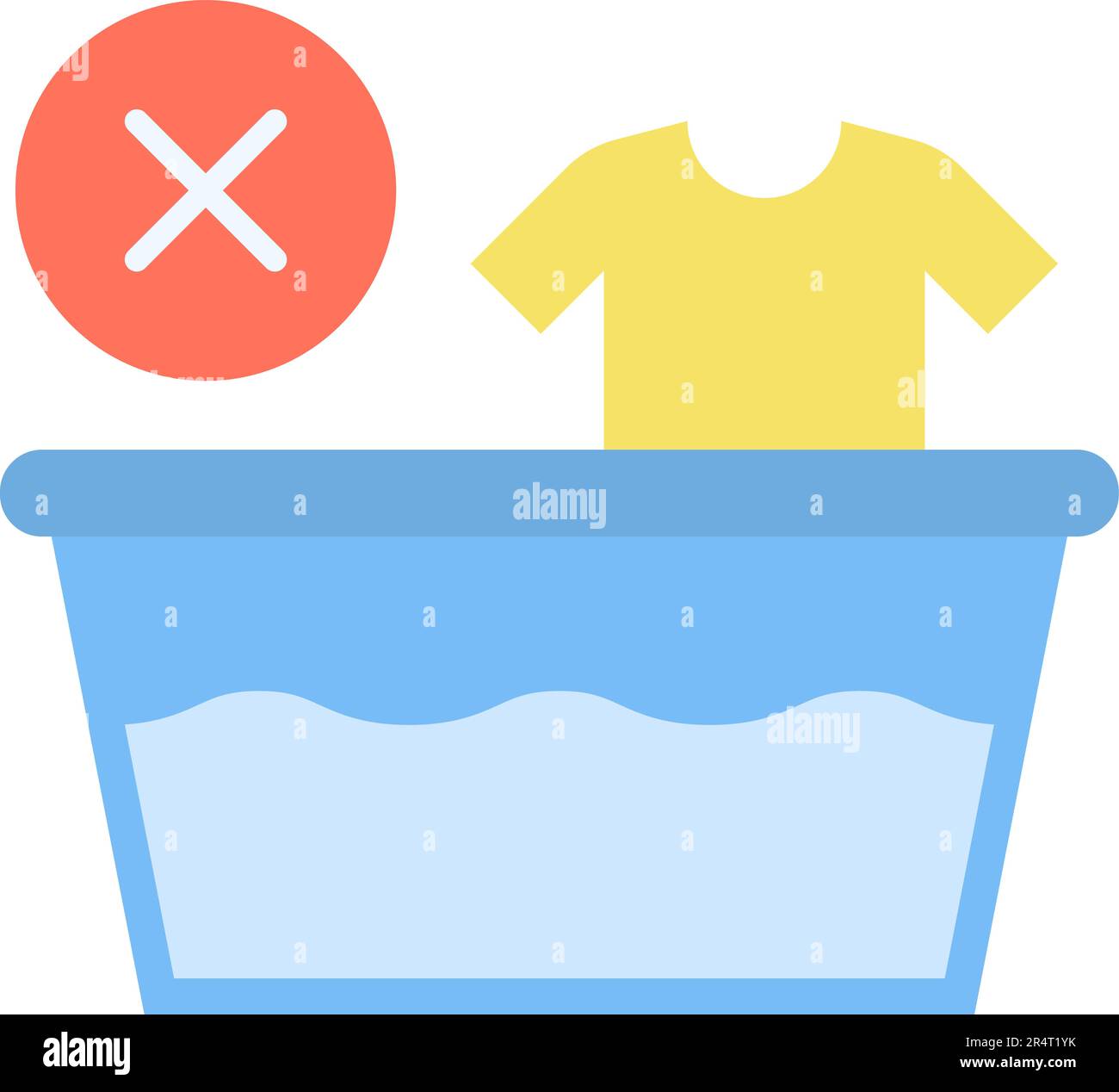 Do Not Wash icon vector image Stock Vector Image & Art - Alamy