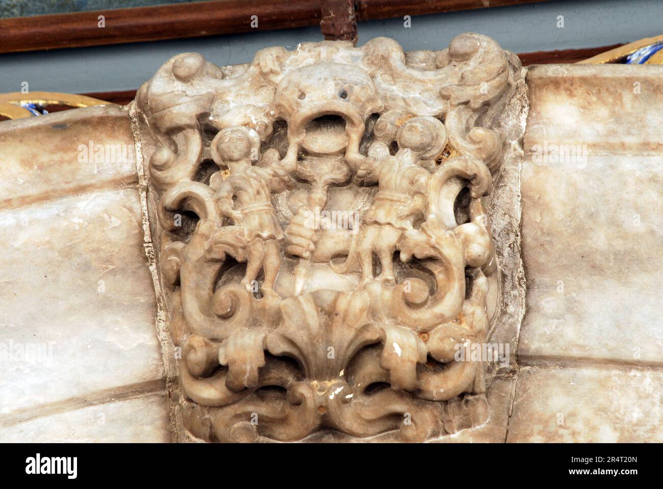 Greece, Northeastern Aegean, Lesvos island Agiasos traditional town ...