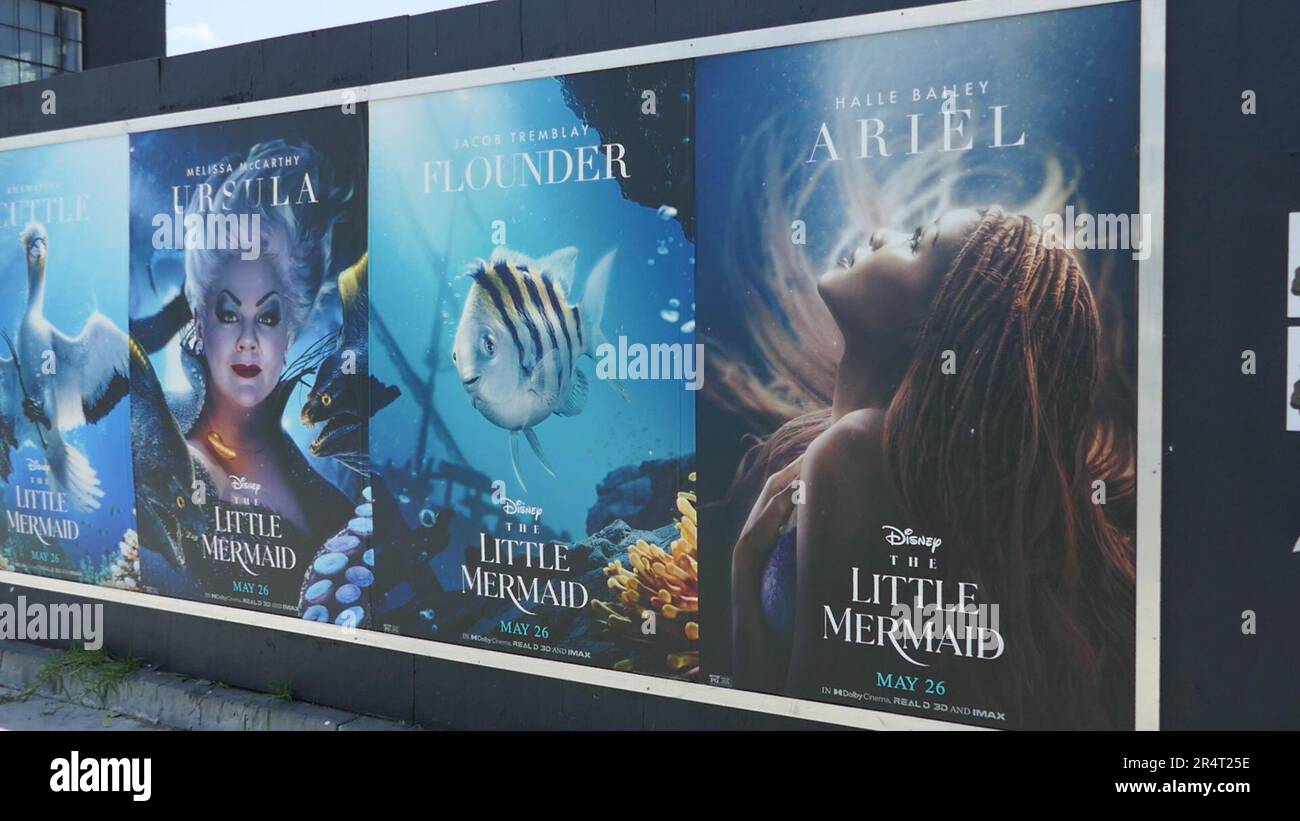 Los Angeles, California, USA 27th May 2023 Disney The Little Mermaid ...