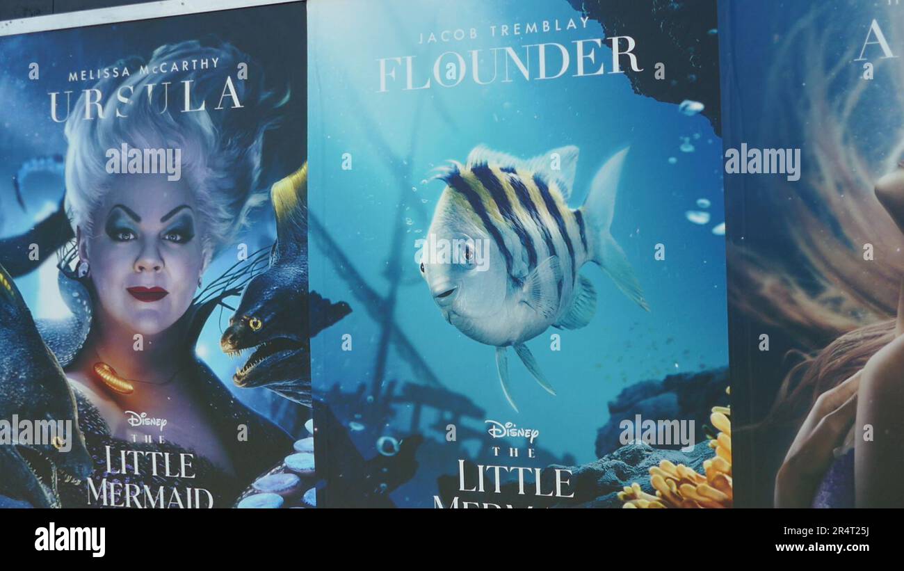 Los Angeles, California, USA 27th May 2023 Disney The Little Mermaid ...