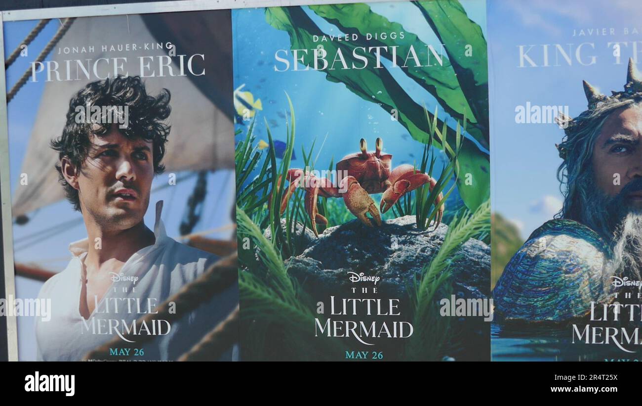 Los Angeles, California, USA 27th May 2023 Disney The Little Mermaid ...