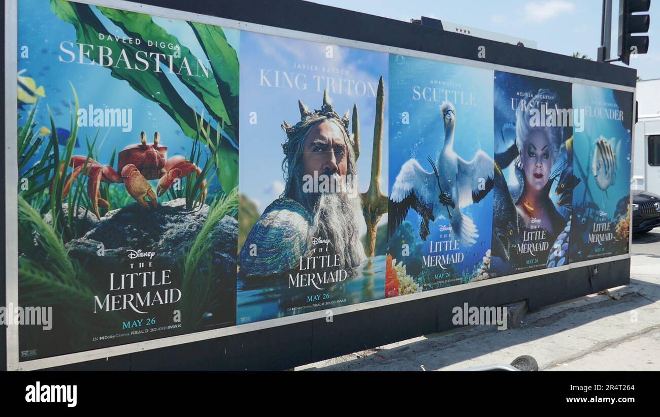 Los Angeles, California, USA 27th May 2023 Disney The Little Mermaid ...