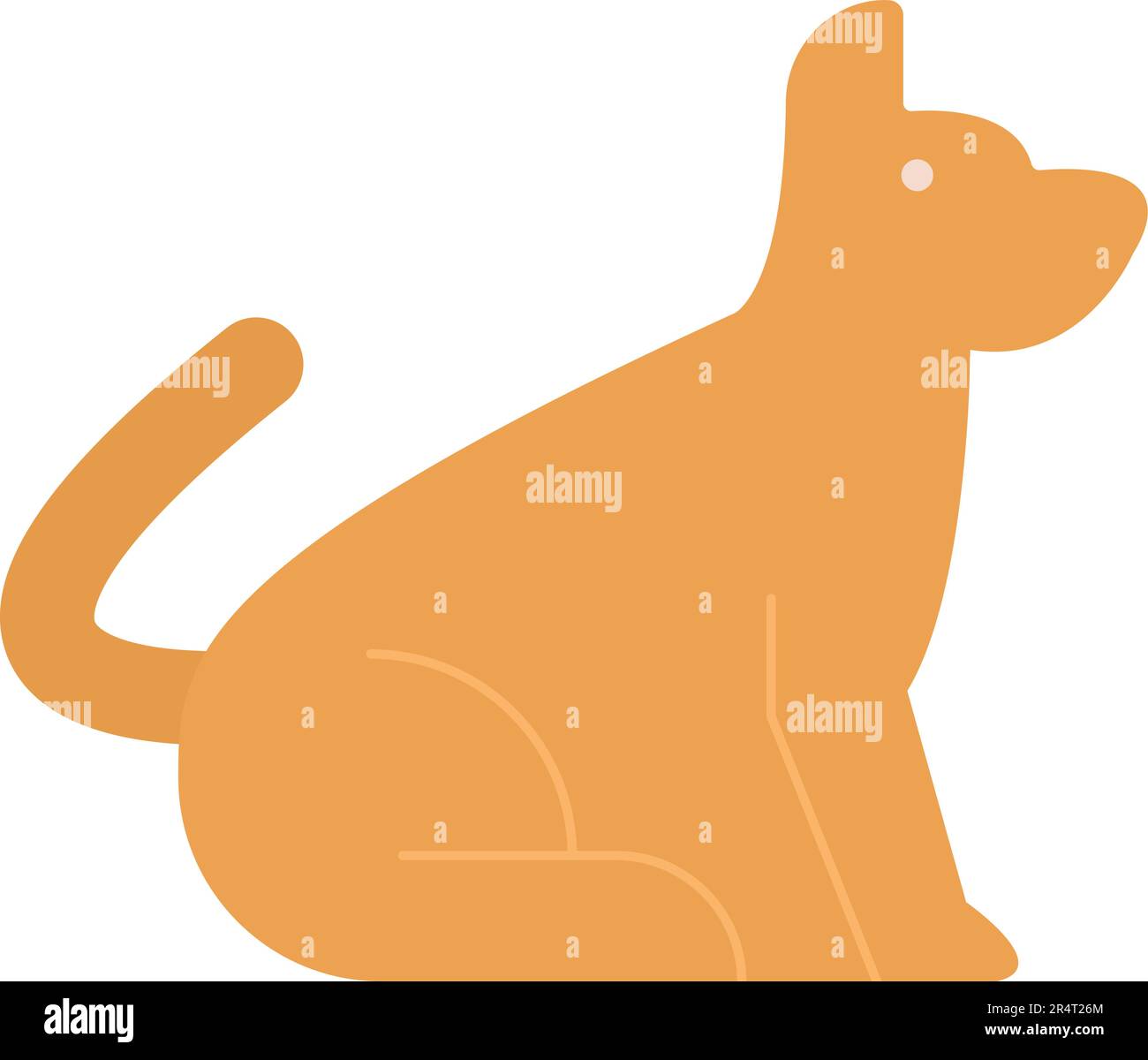 Loyal canine Stock Vector Images - Alamy