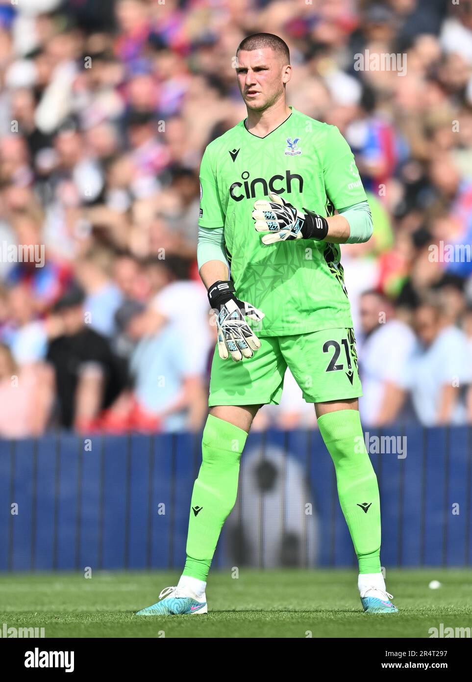 LONDON, ENGLAND - MAY 28: Sam Johnstone of Crystal Palace during the ...