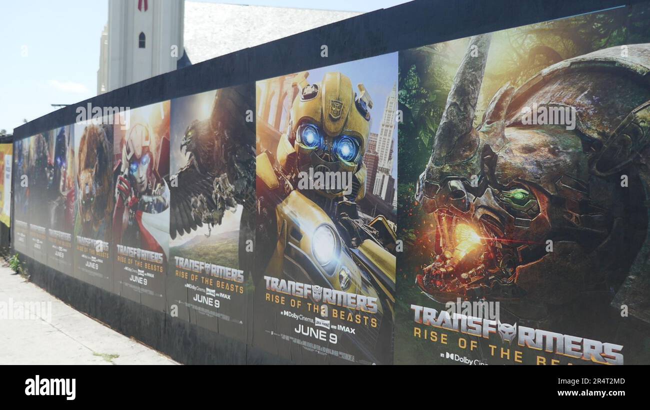 Los Angeles, California, USA 27th May 2023 Transformers Rise of the ...
