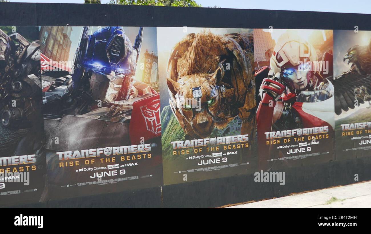 Los Angeles, California, USA 27th May 2023 Transformers Rise of the ...