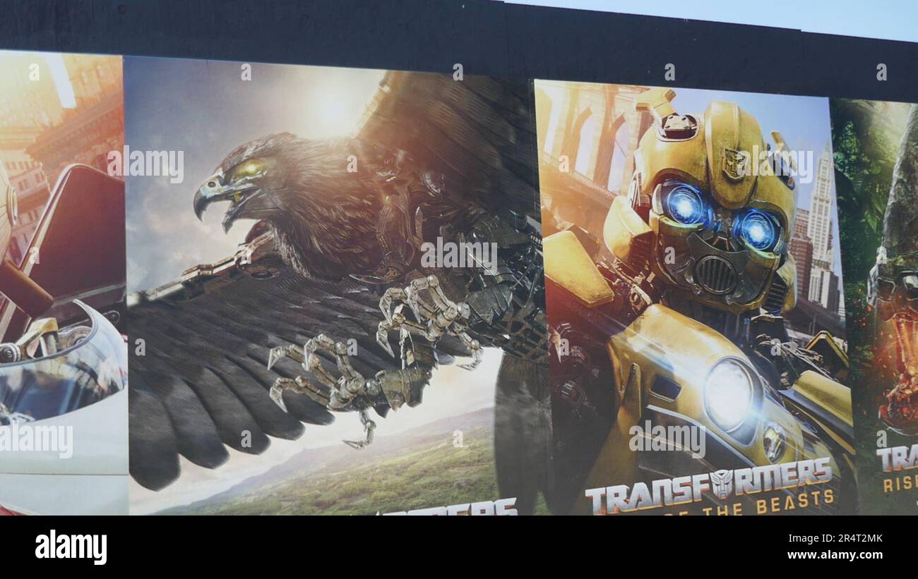 Los Angeles, California, USA 27th May 2023 Transformers Rise of the ...