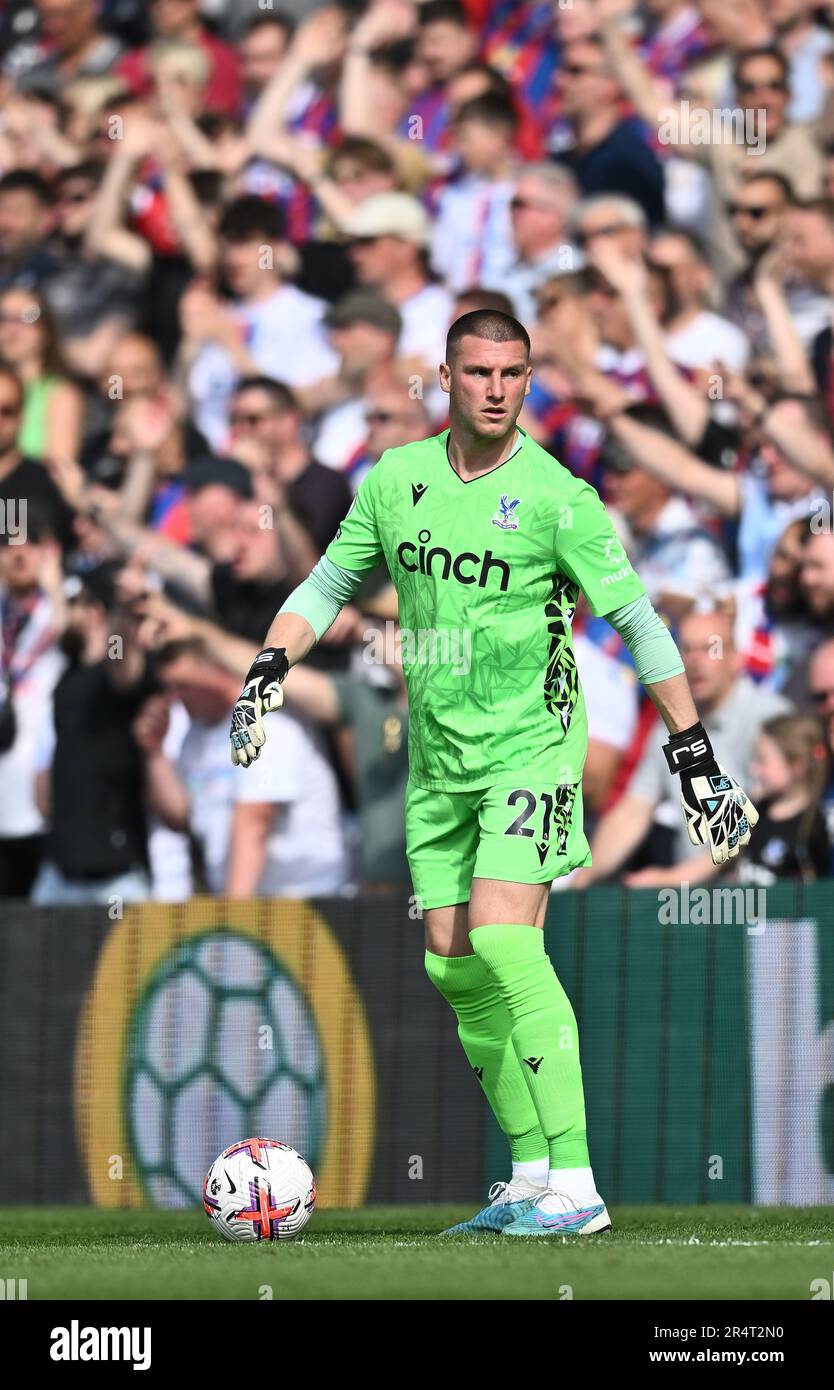 LONDON, ENGLAND - MAY 28: Sam Johnstone of Crystal Palace during the ...