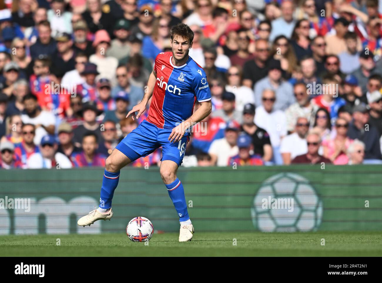 LONDON, ENGLAND - MAY 28: Joachim Andersen of Crystal Palace during the ...
