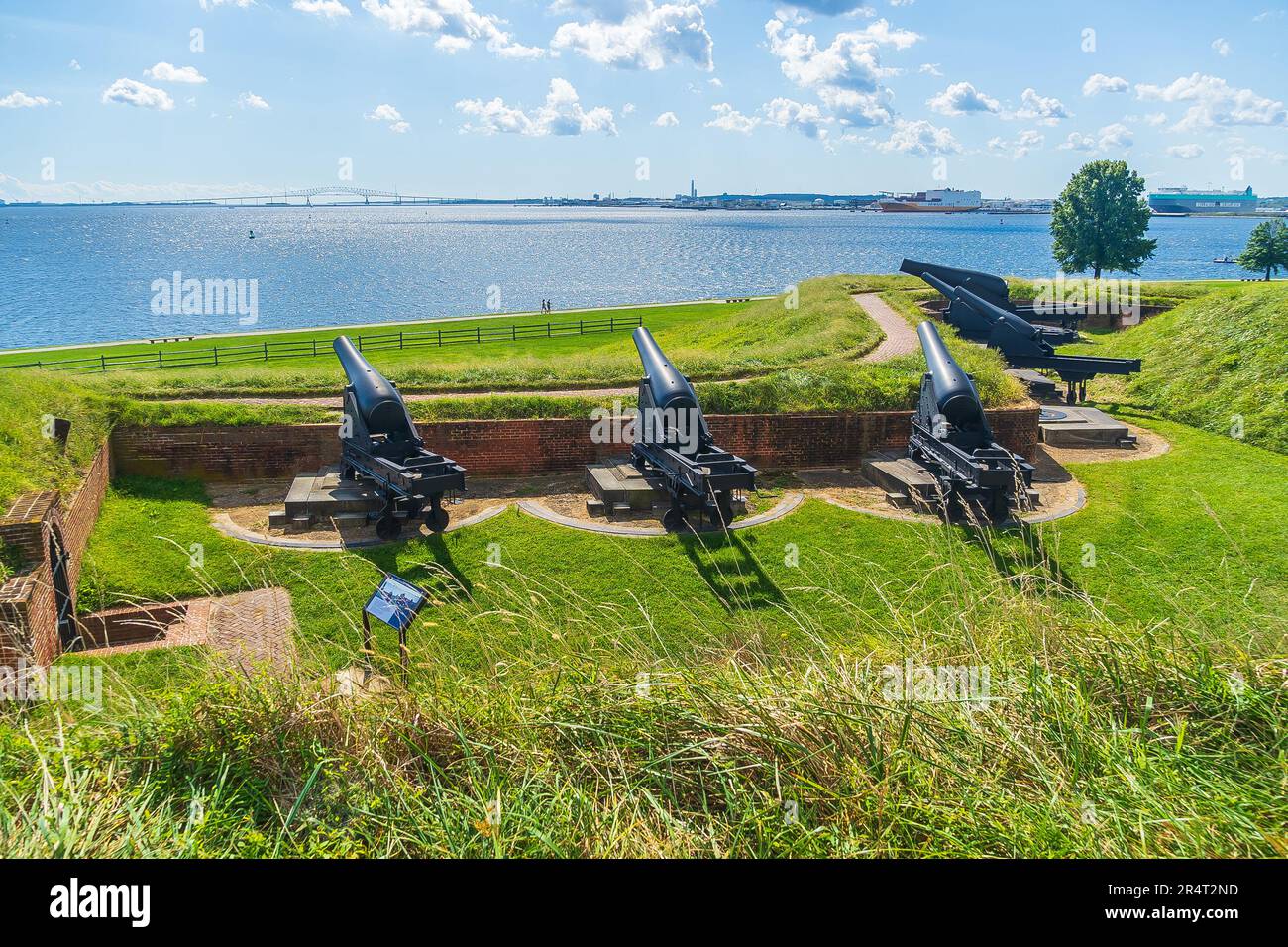 Fort McHenry National Monument in Baltimore, Maryland USA Stock Photo ...