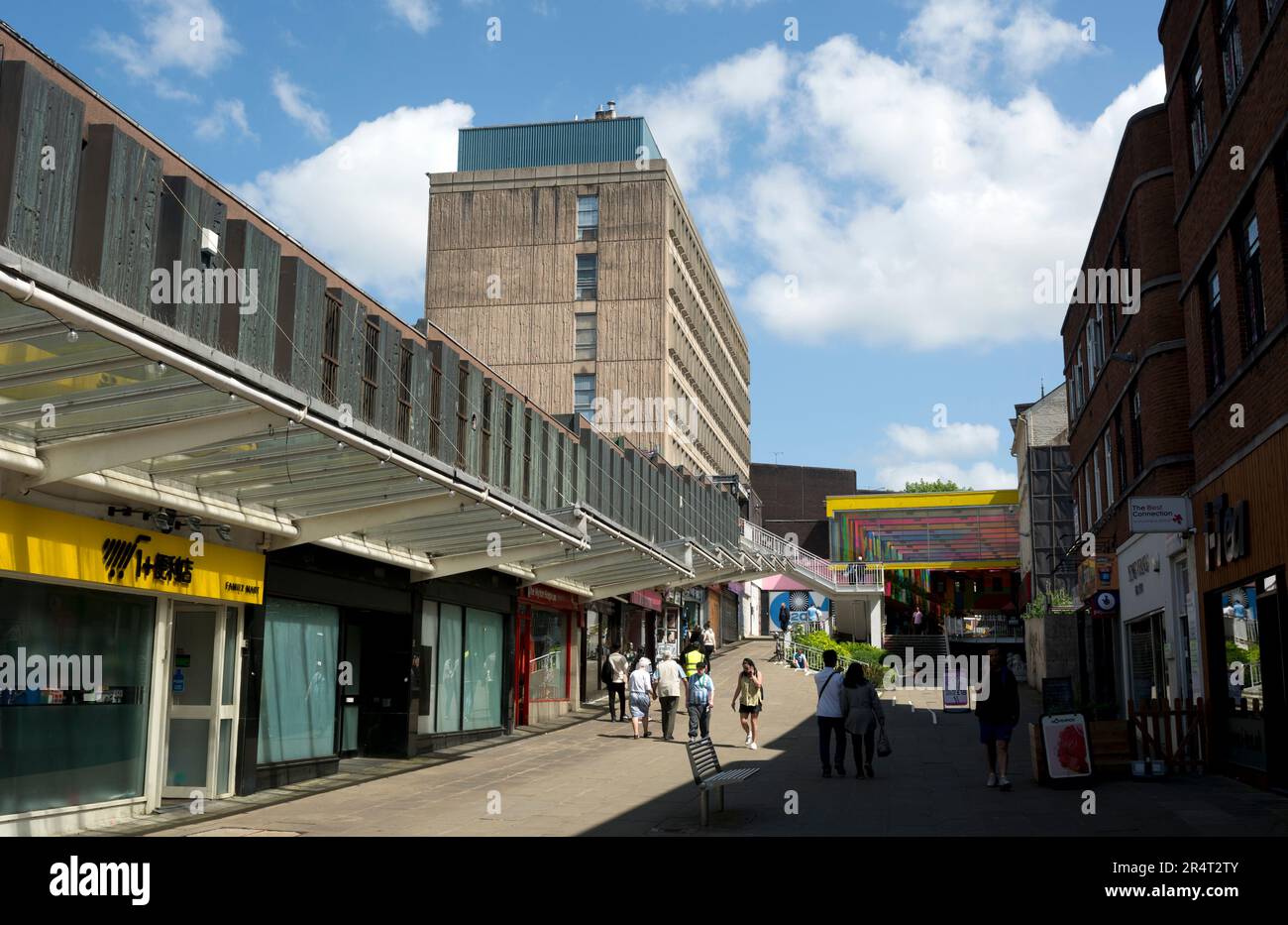 Hertford Street, Coventry, West Midlands, England, UK Stock Photo - Alamy