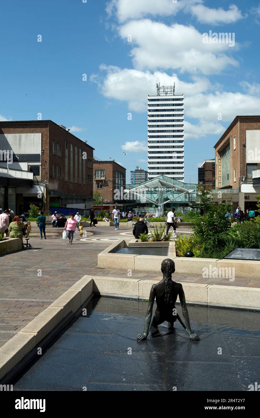 West precinct shopping centre hi-res stock photography and images - Alamy