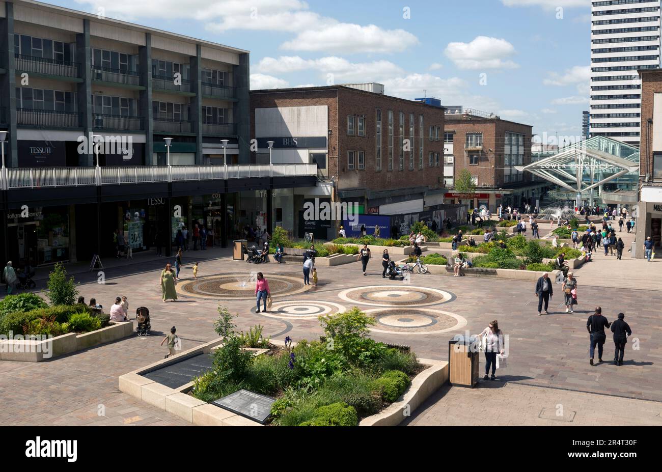 The Precinct, Coventry, West Midlands, England, UK Stock Photo - Alamy