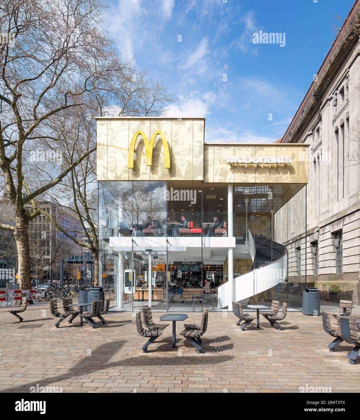 Rotterdam, Netherlands - McDonald's restaurant renovation by Mei ...