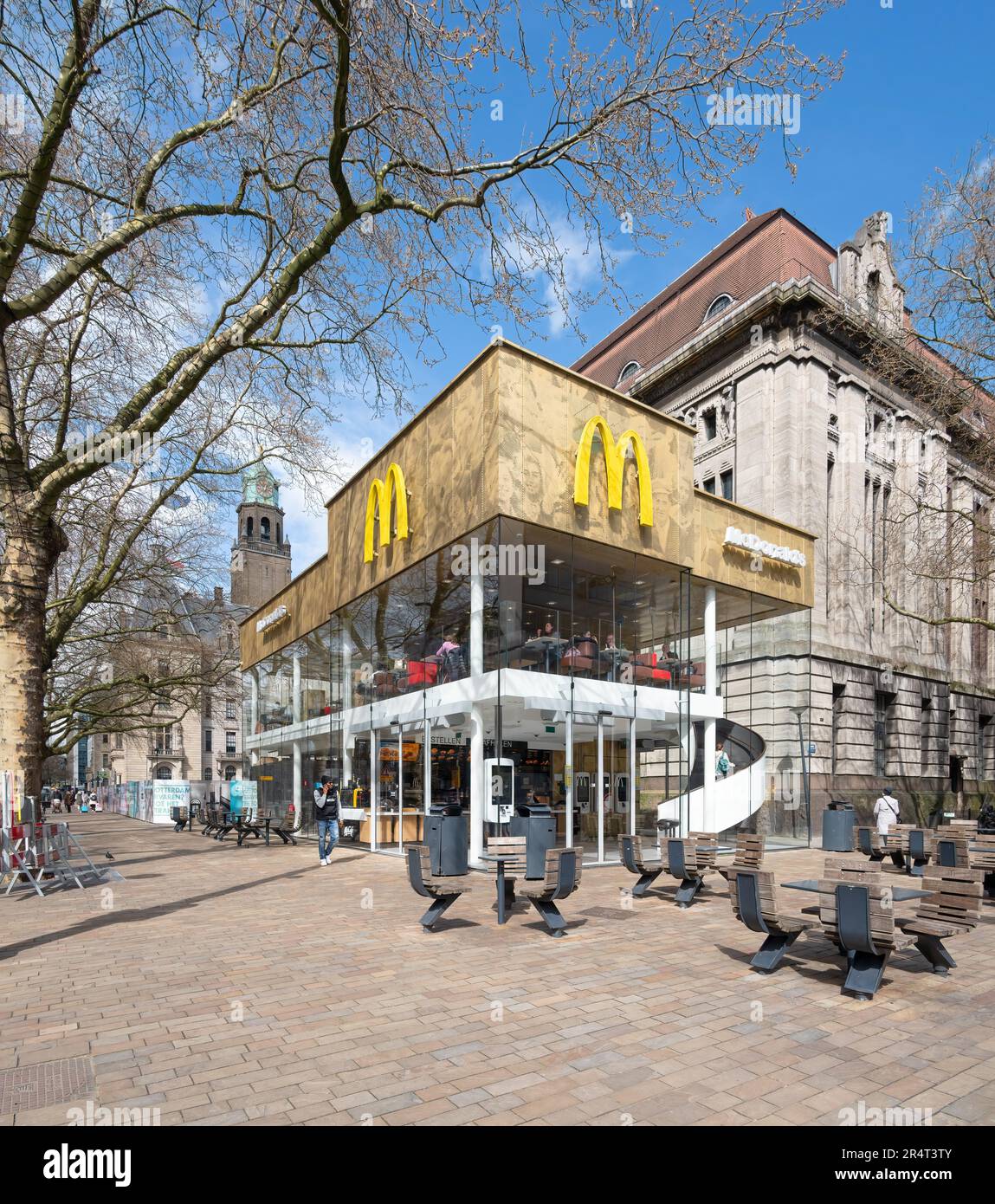 Rotterdam, Netherlands - McDonald's restaurant renovation by Mei ...