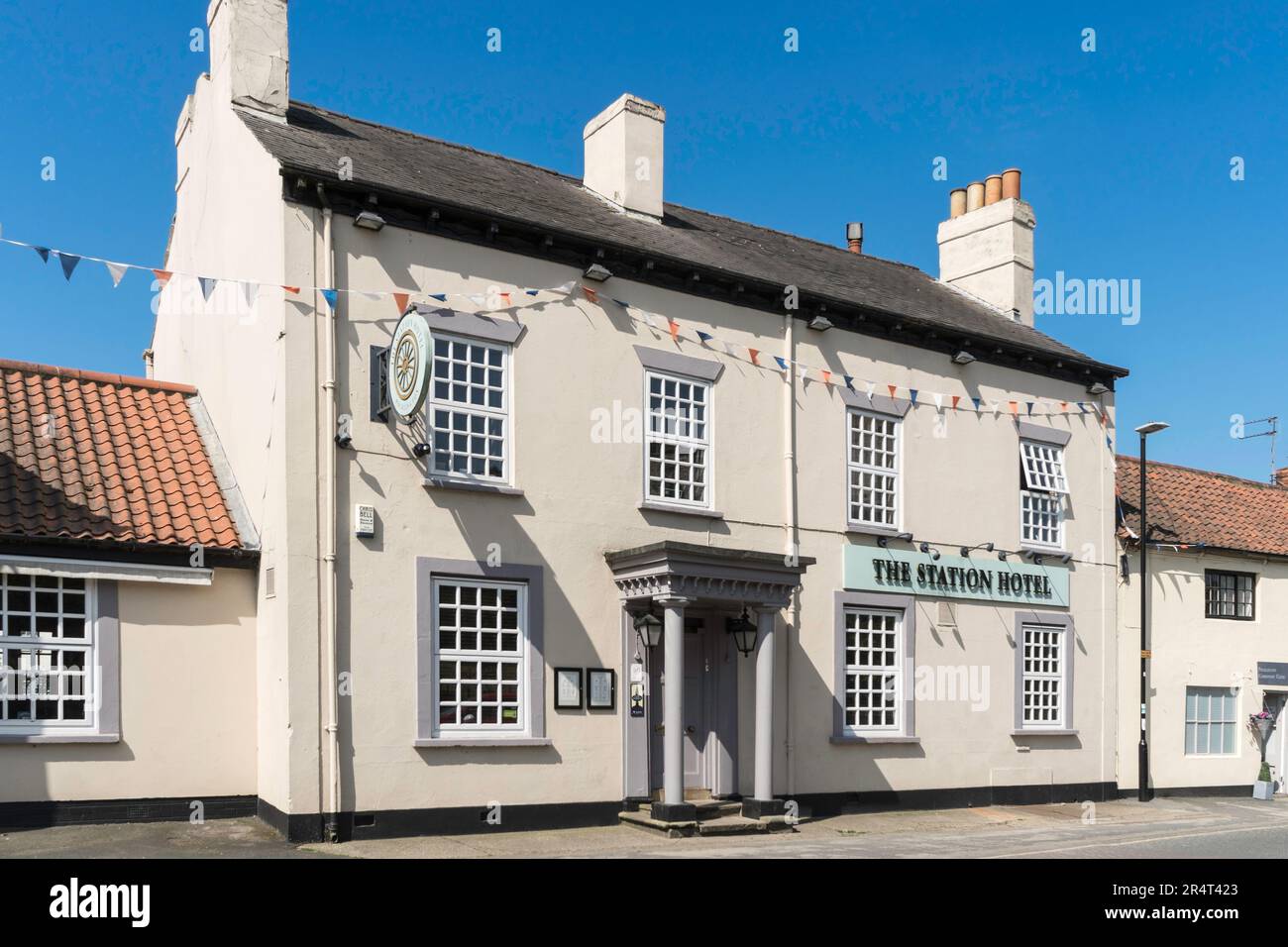 The Station Hotel in Pocklington, East Riding of Yorkshire, England, UK ...