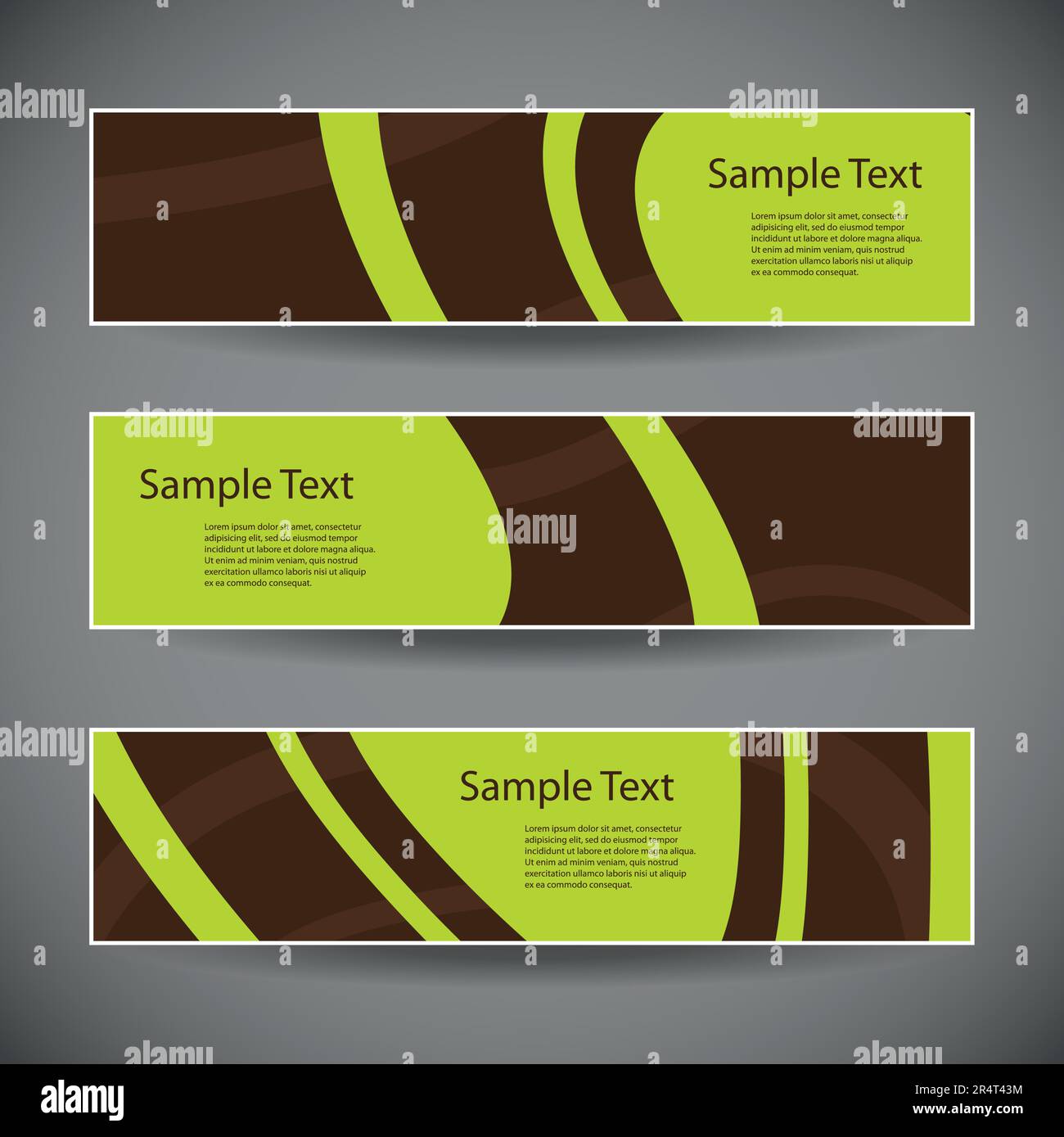 Thick brown card Stock Vector Images - Alamy