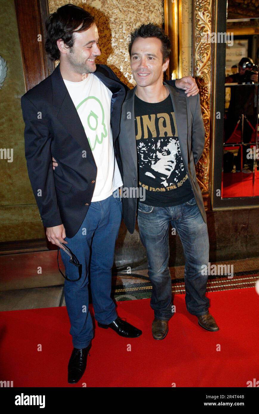 Underbelly castmembers The premiere of Death Defying Acts at the State ...