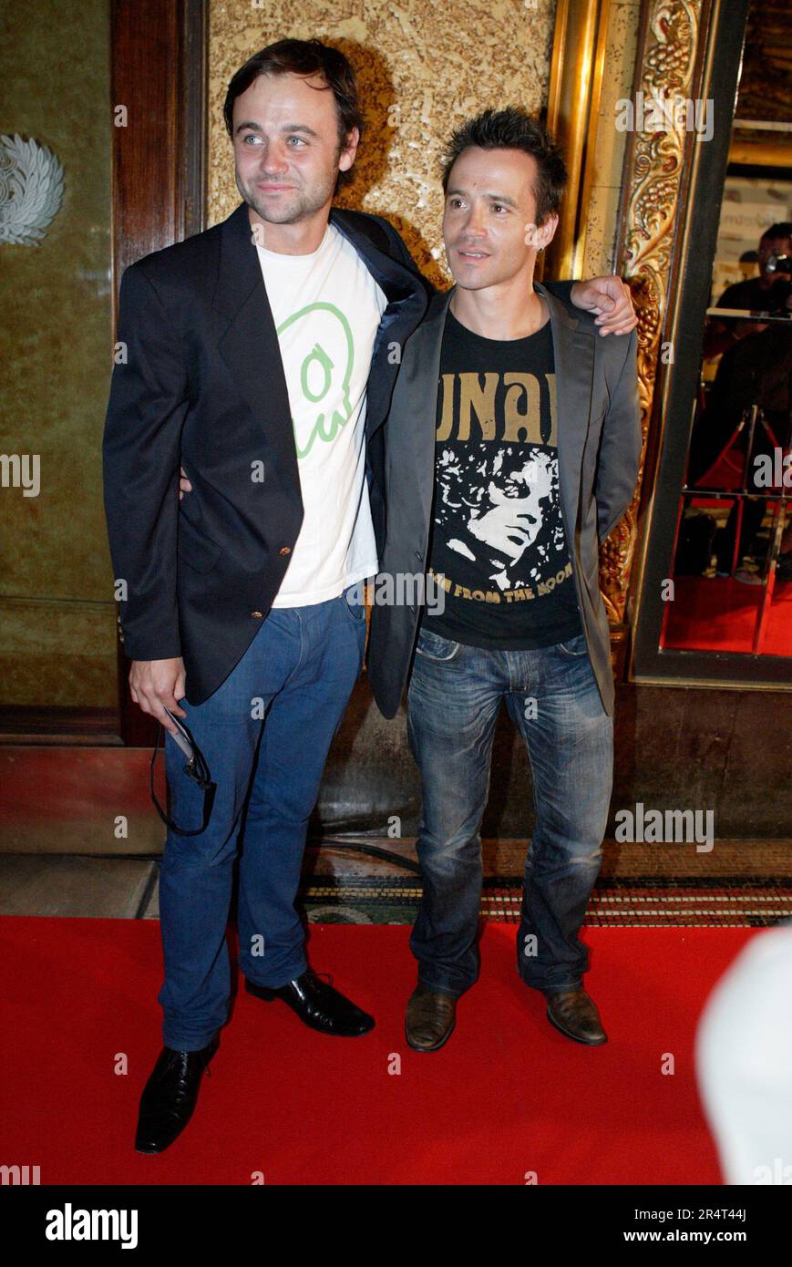 Underbelly castmembers The premiere of Death Defying Acts at the State ...