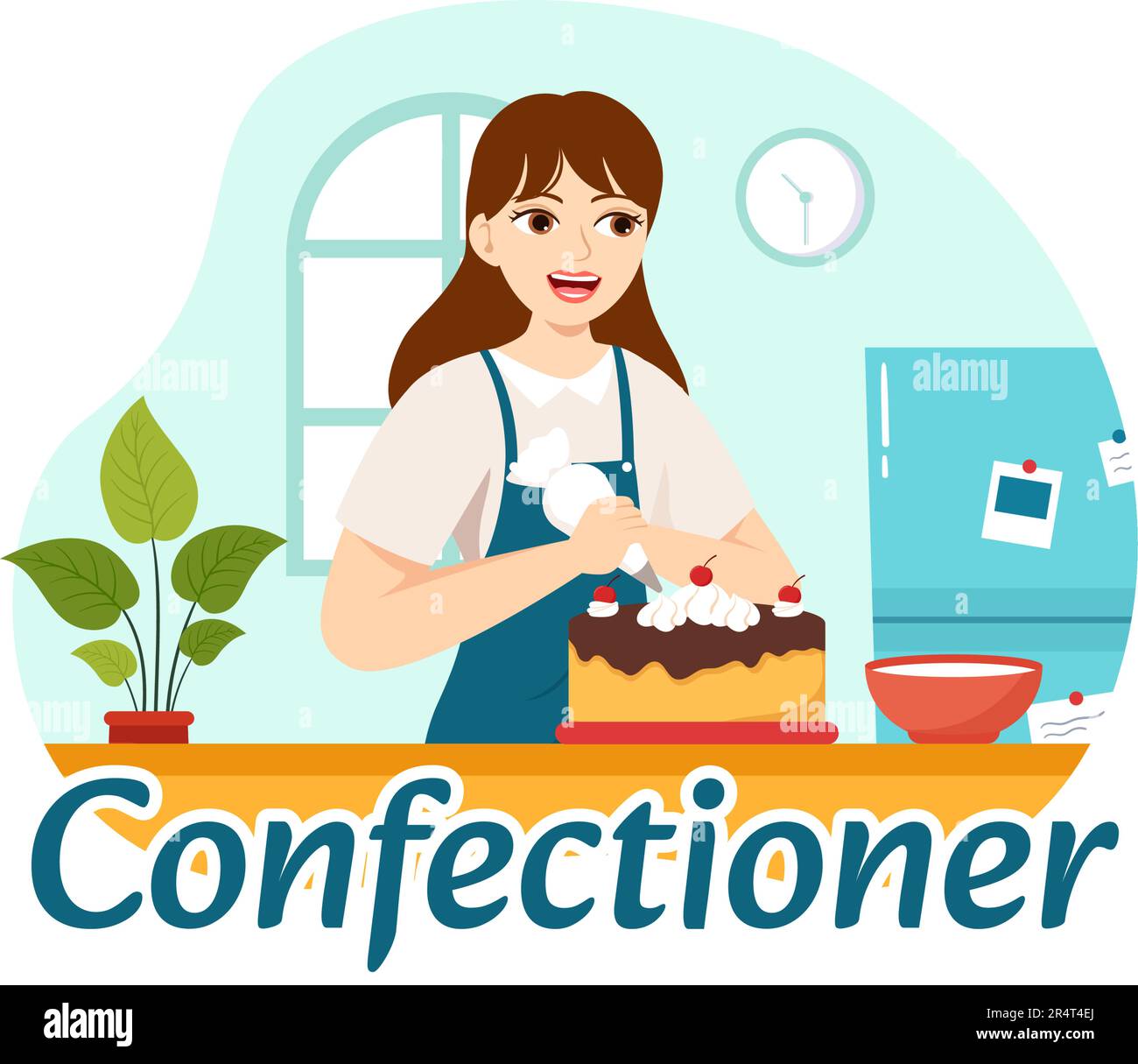 Candy and confectionery products Stock Vector Images - Alamy