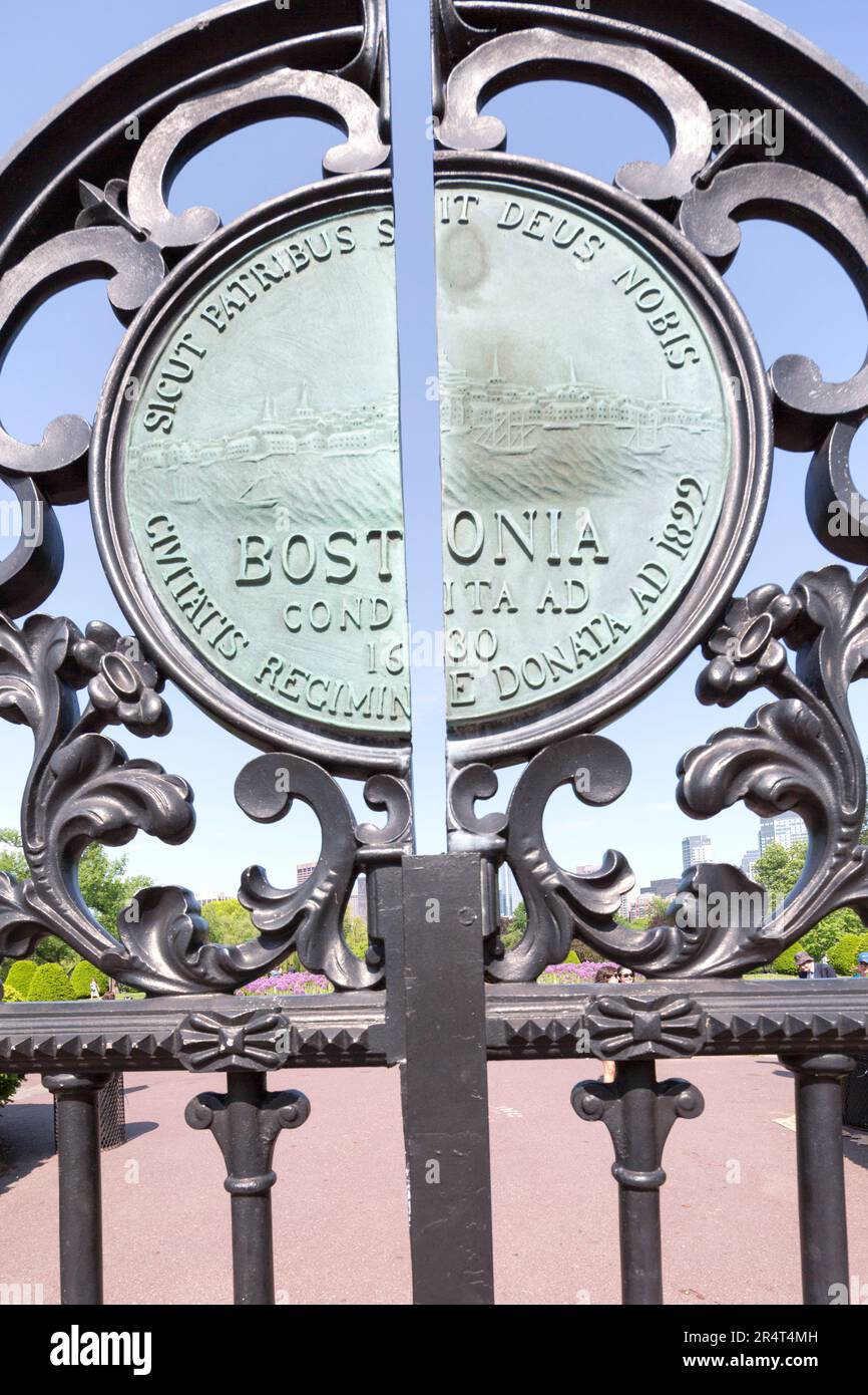 Boston common park hi-res stock photography and images - Alamy