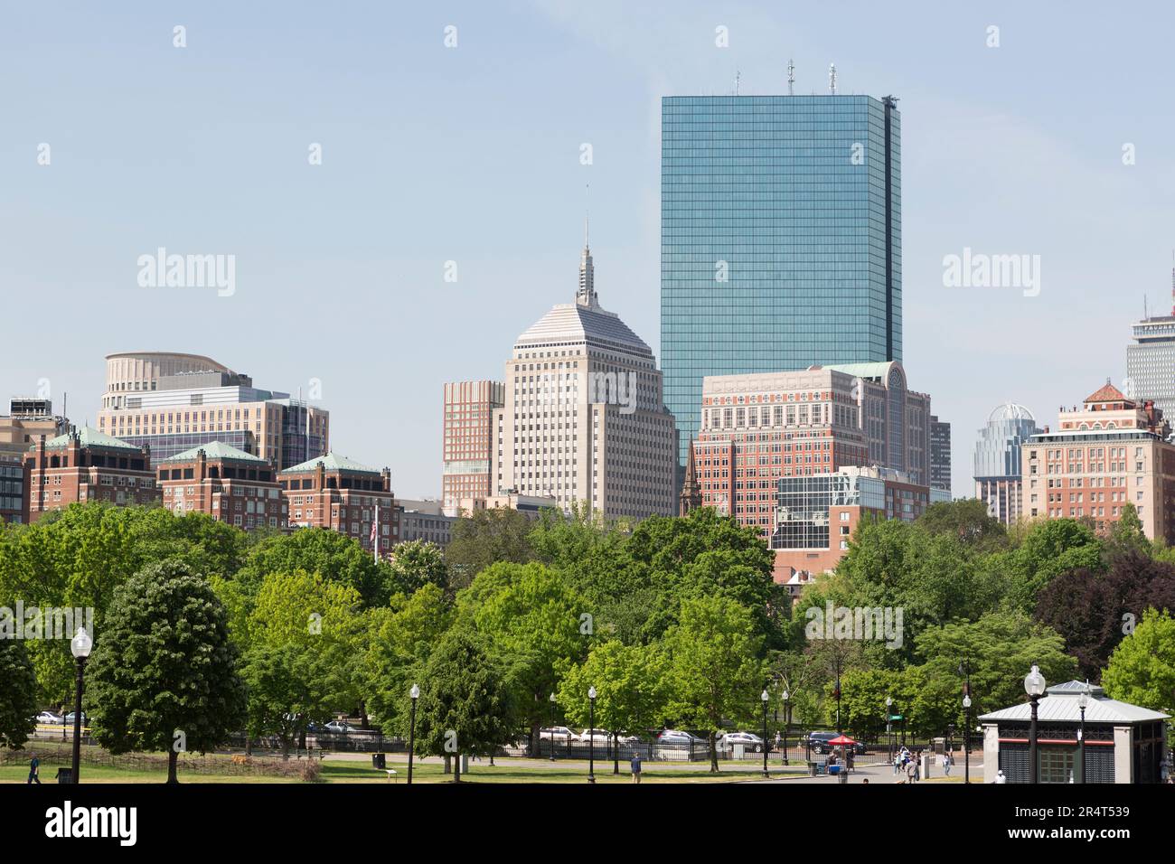 Skyline from boston common hi-res stock photography and images - Alamy