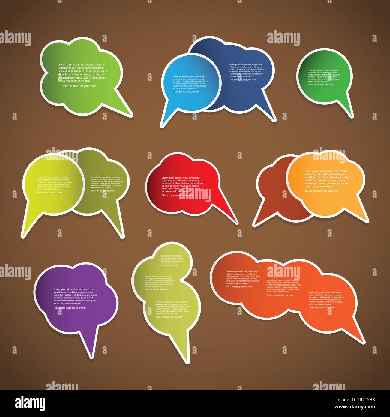 Cloud labels Stock Vector Images - Alamy