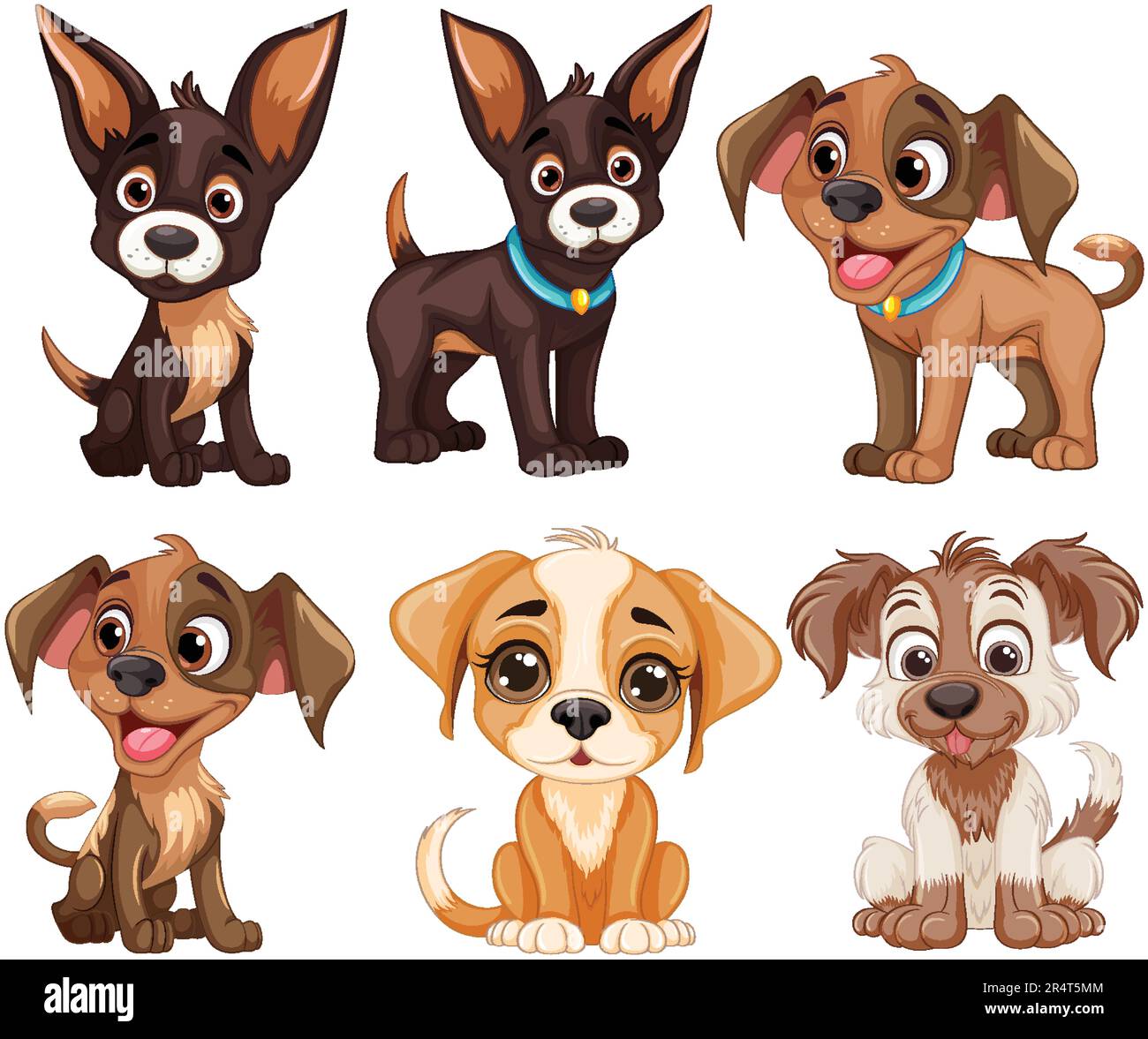 Variety cartoon animals characters Stock Vector Images - Alamy