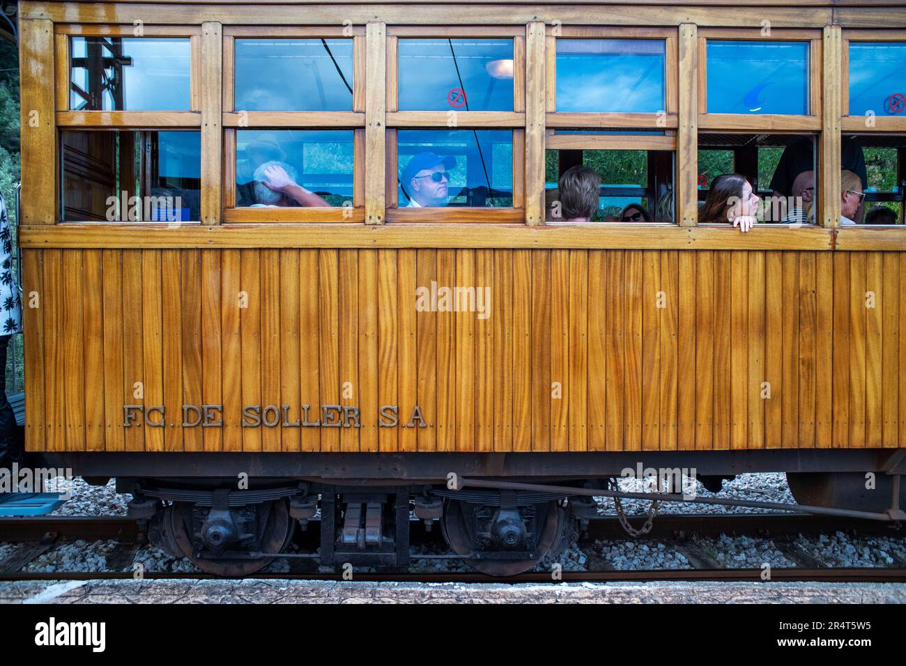 Soller train viaduct hi-res stock photography and images - Alamy