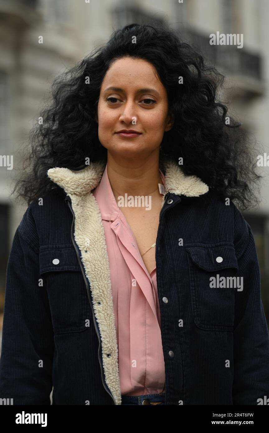 Piccadilly, London, UK. 30th May, 2023. Artist Rana Begum to unveils ...