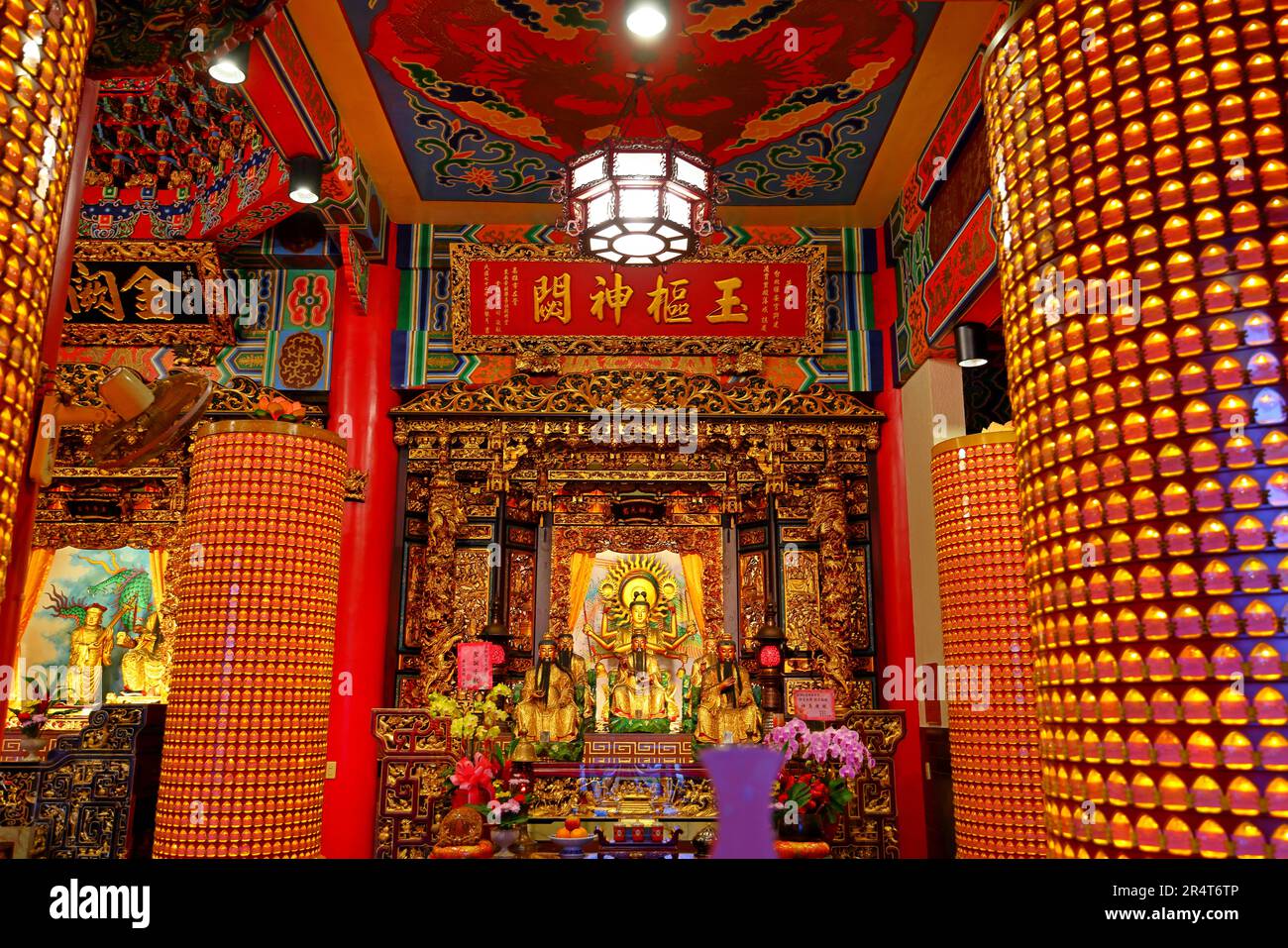 The Da Longdong Baoan Temple completed in 1831 dedicated to Bao Sheng ...