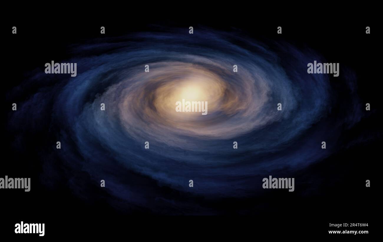 Universe Space scene with planets, stars and galaxies, nebula. Panorama ...