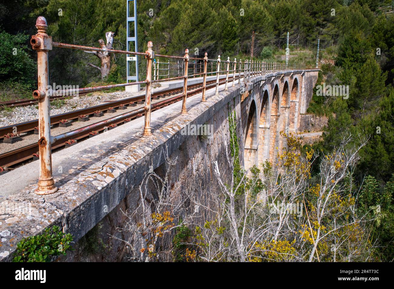 Soller train viaduct hi-res stock photography and images - Alamy