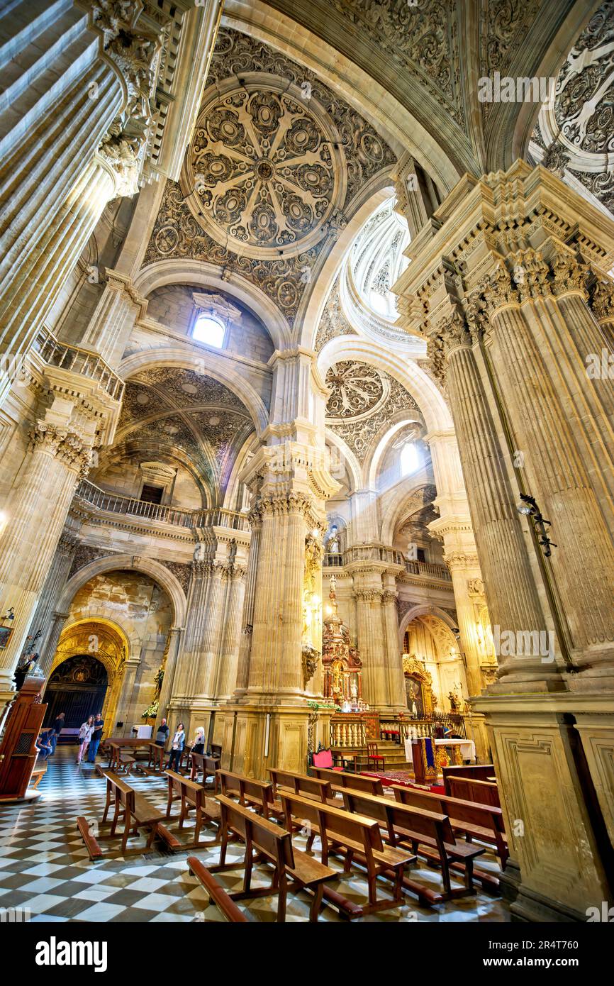 Andalusia Spain. Catedral de Granada. Cathedral Stock Photo - Alamy