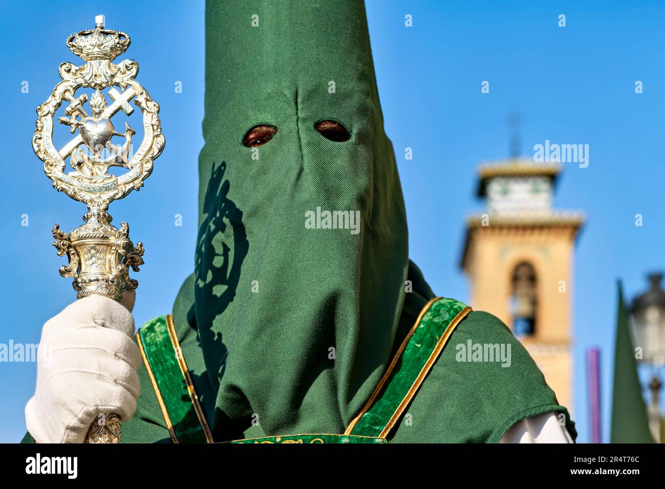 Andalusia Spain. Procession at the Semana Santa (Holy week) in Granada ...