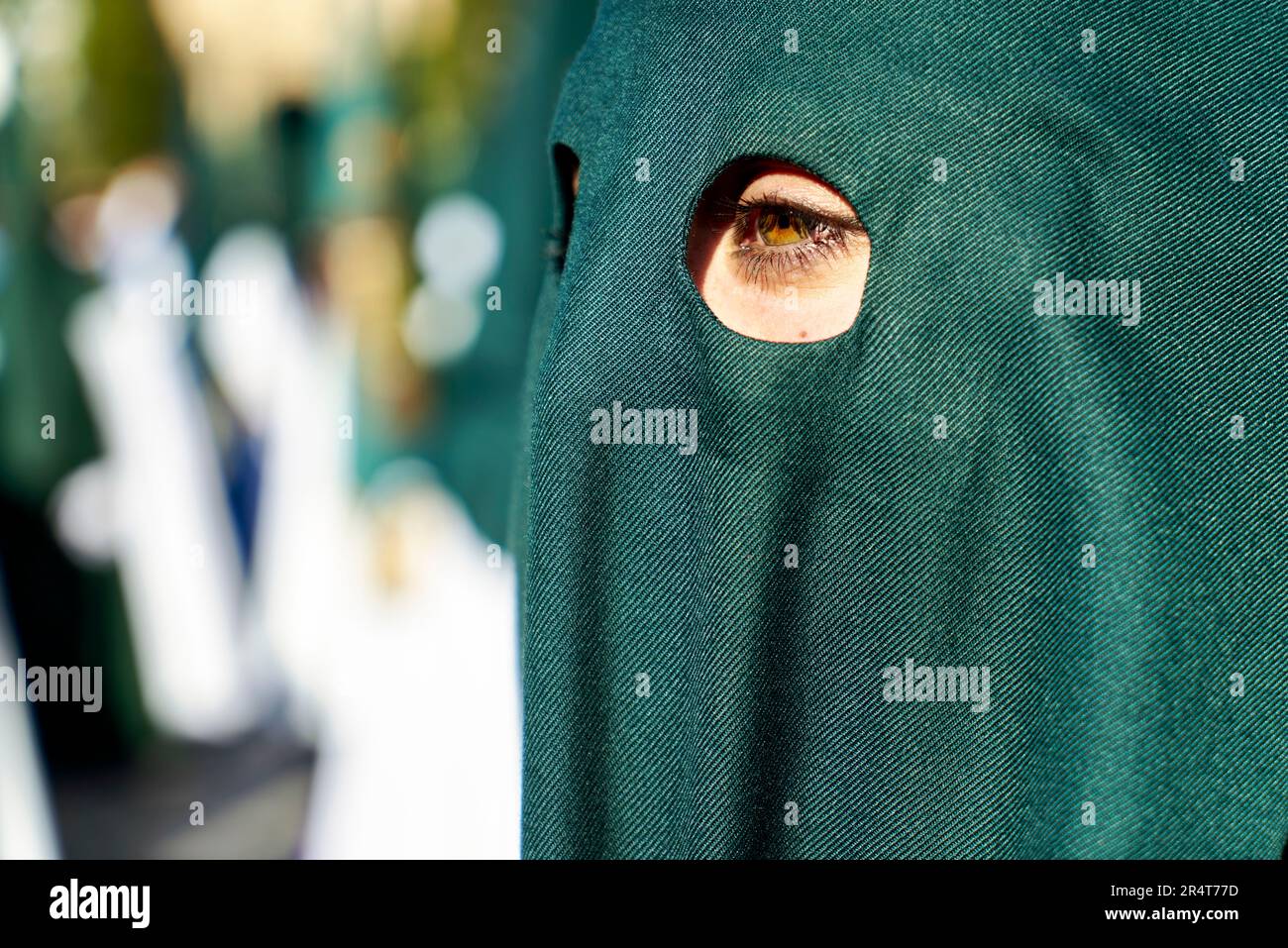 Andalusia Spain. Procession at the Semana Santa (Holy week) in Granada ...