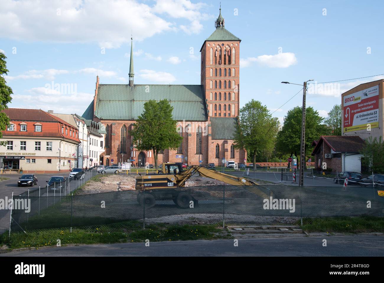 Braniewo town hall remains hi-res stock photography and images - Alamy