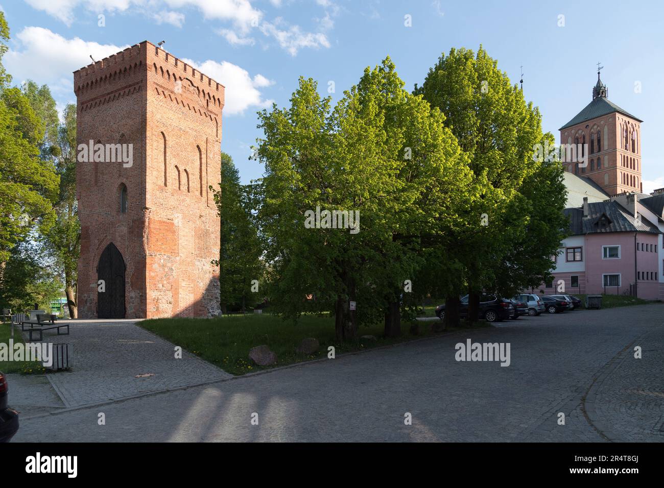 Braniewo defensive walls hi-res stock photography and images - Alamy