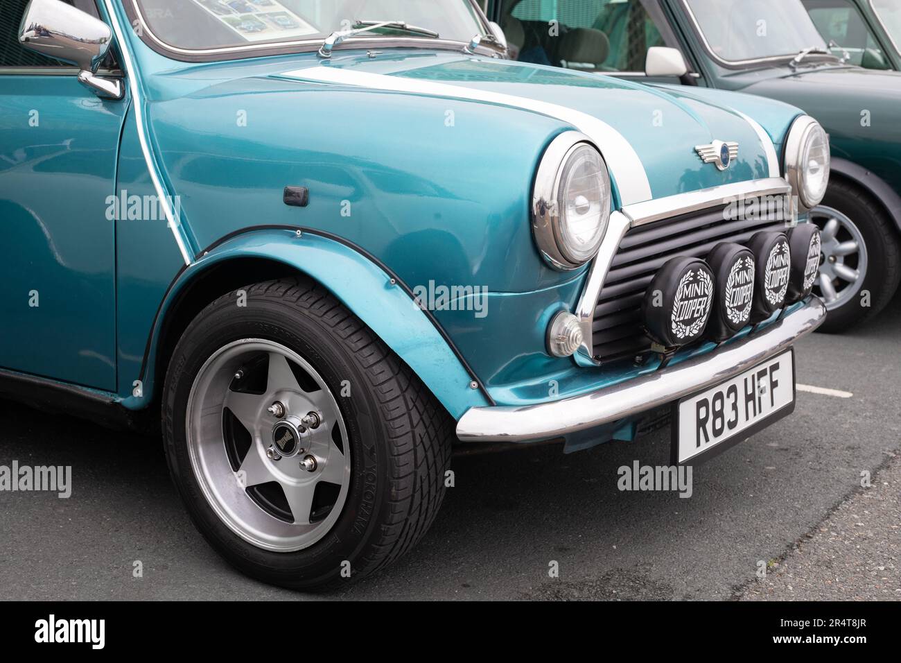 2019 blue mini cooper hi-res stock photography and images - Alamy
