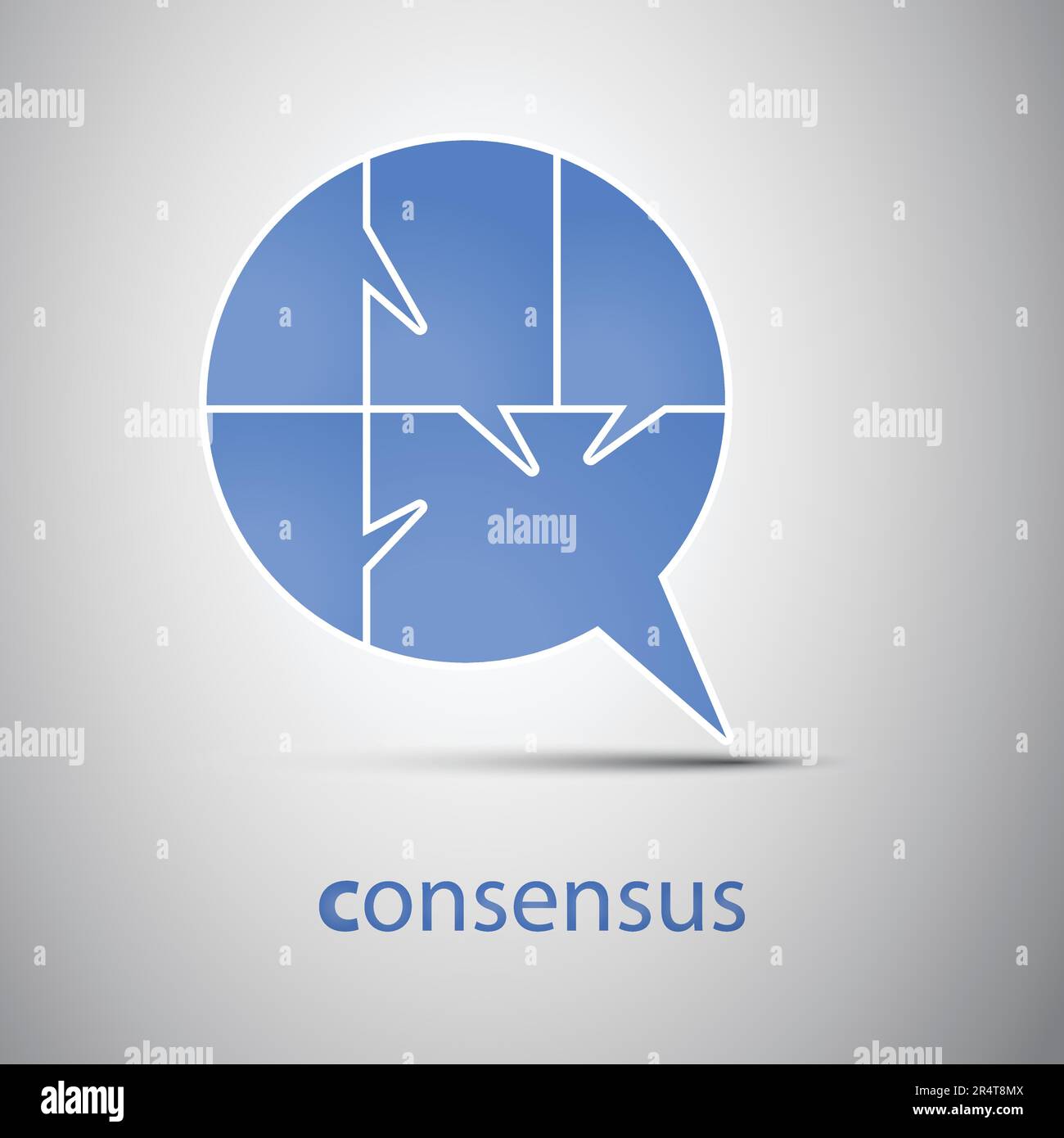 Consensus vector vectors hi-res stock photography and images - Alamy