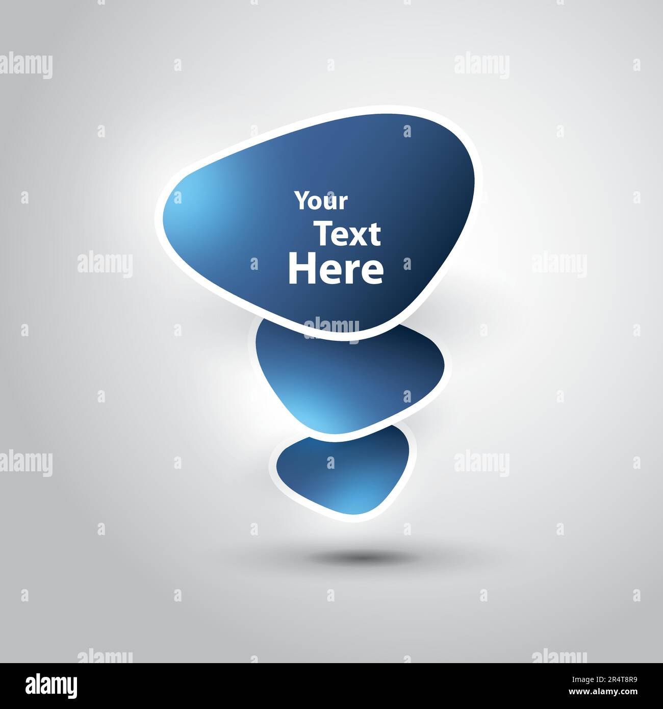 Oval Speech Bubbles Design Stock Vector Image & Art - Alamy