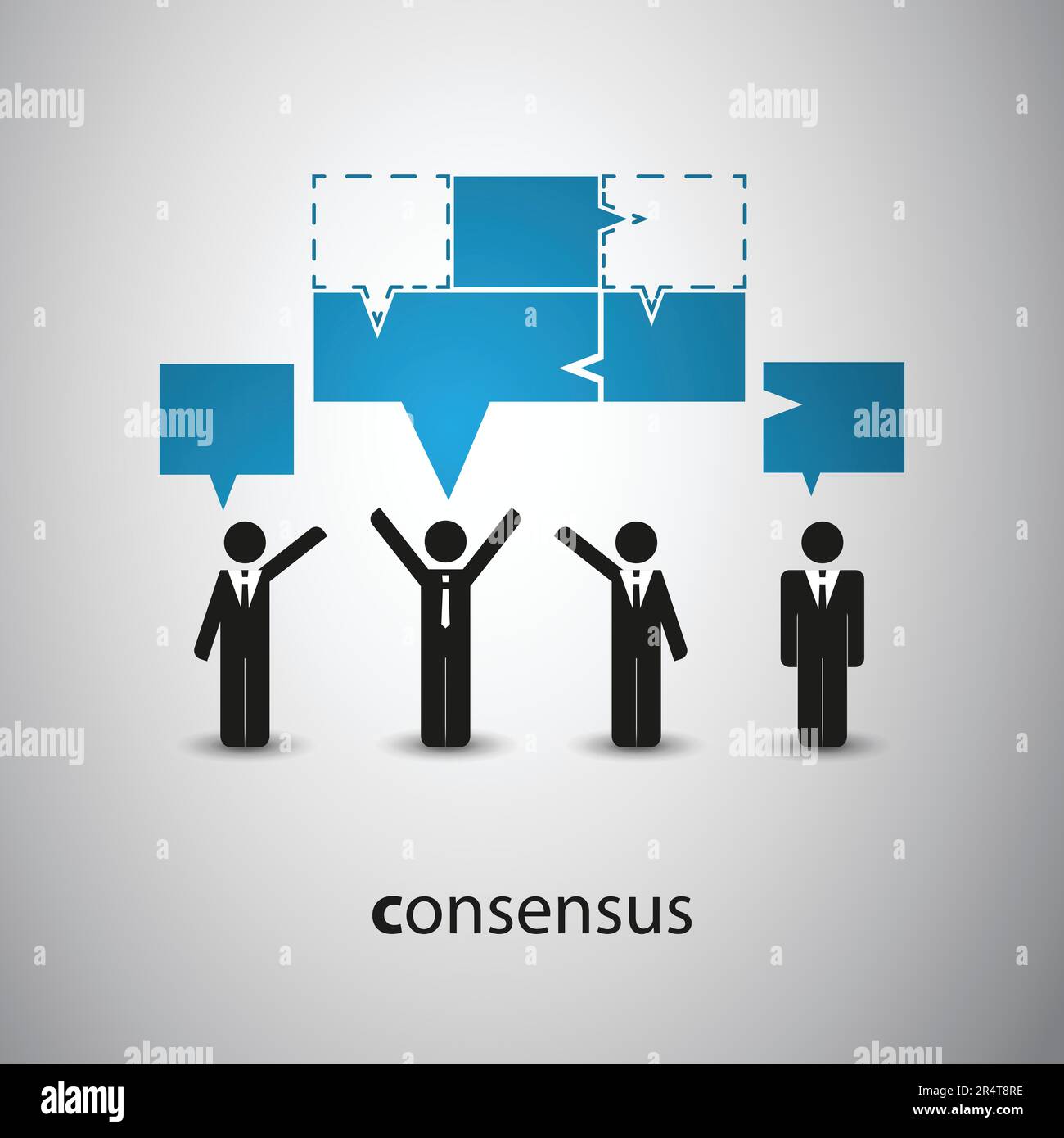 Consensus vector vectors hi-res stock photography and images - Alamy