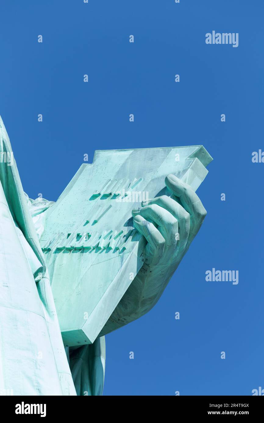 Statue Of Liberty Close Up Book
