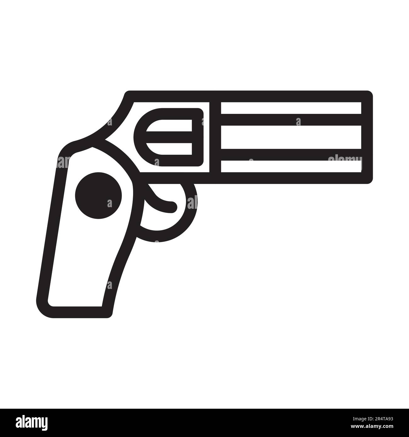 Security guard machine gun bullet Stock Vector Images - Alamy