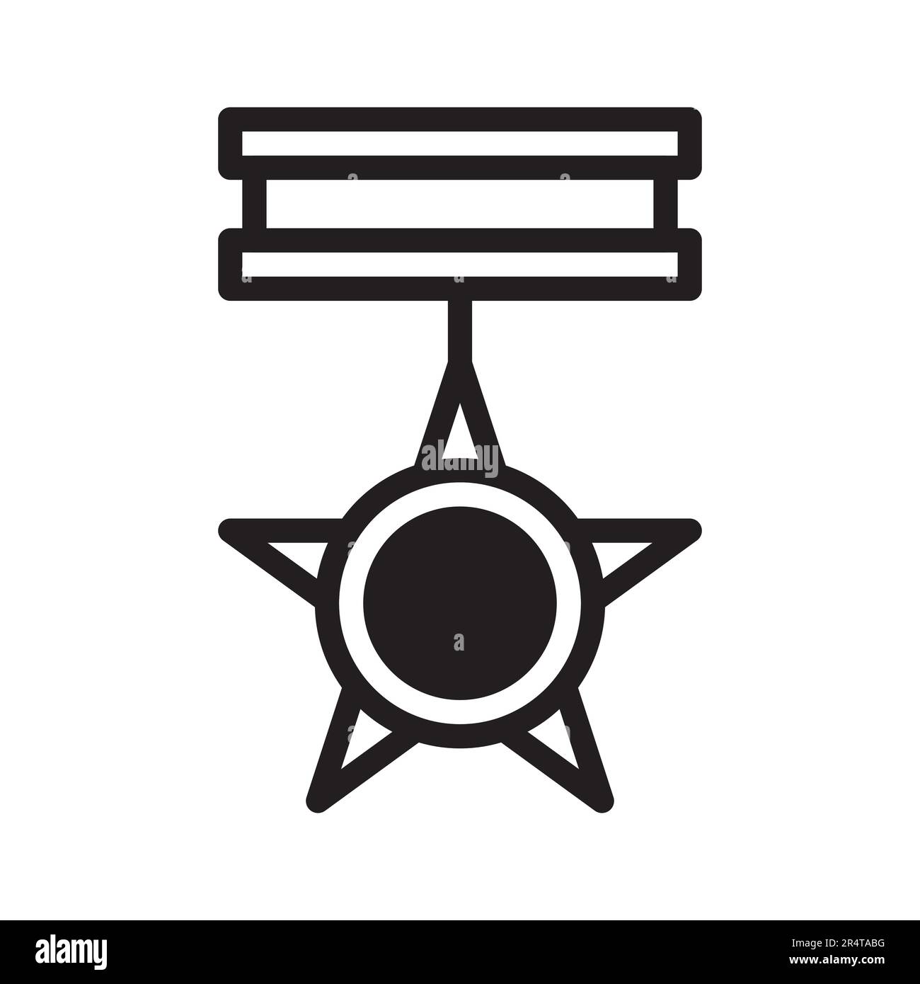 Military medal of honor Stock Vector Images - Alamy