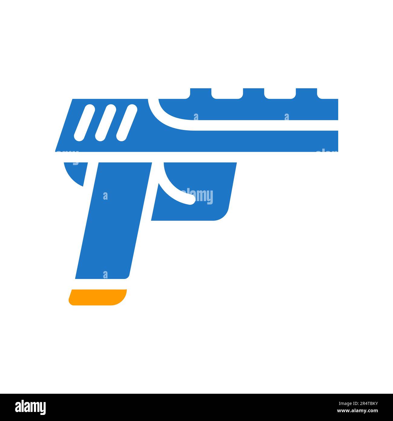 Blue gun Stock Vector Images - Alamy