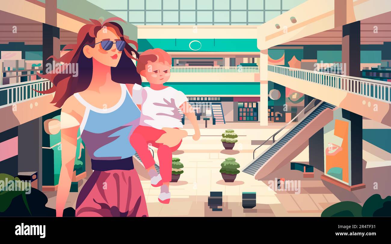 Motherhood exhibition Stock Vector Images - Alamy