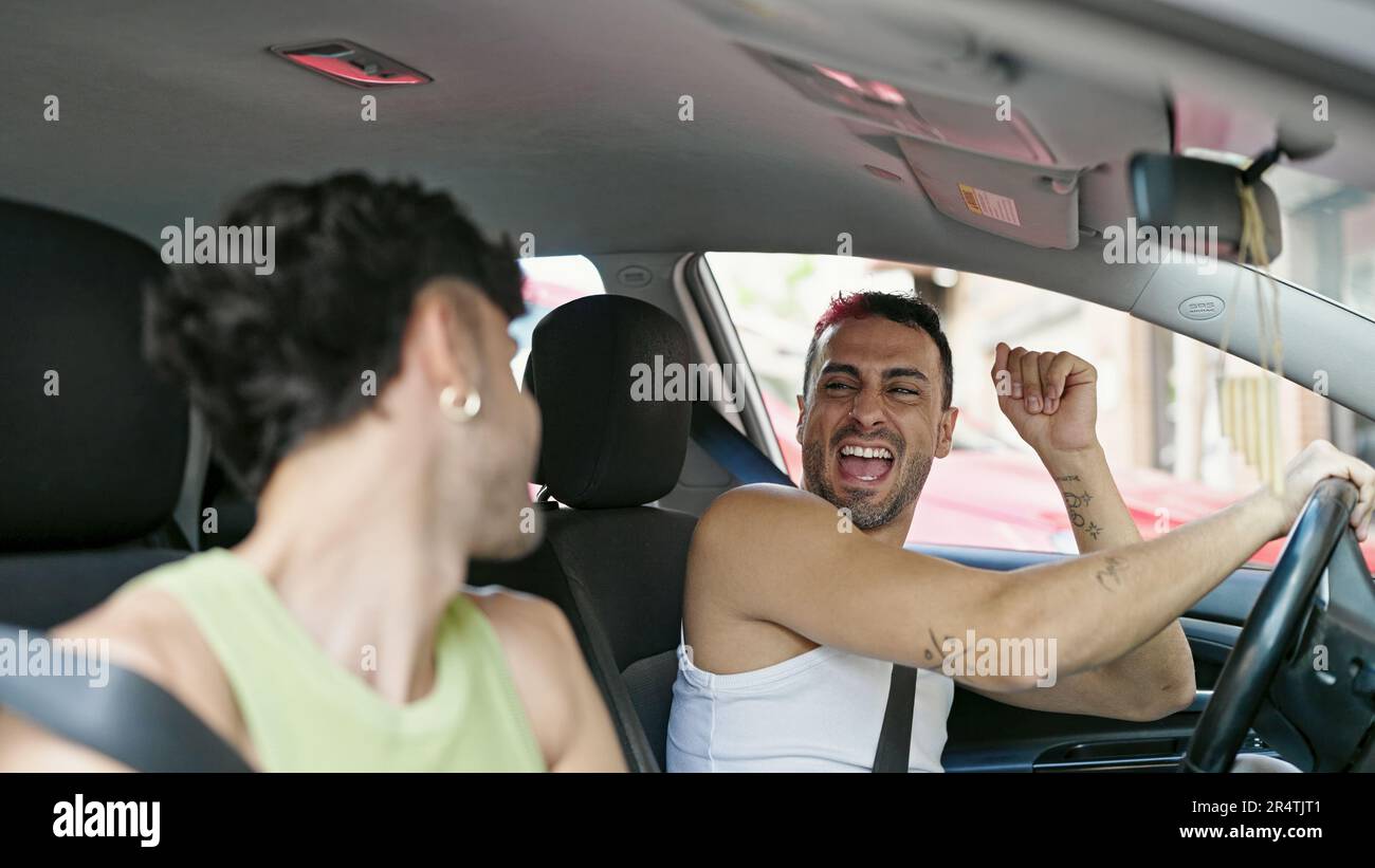 Gay couple dancing male hi-res stock photography and images - Alamy